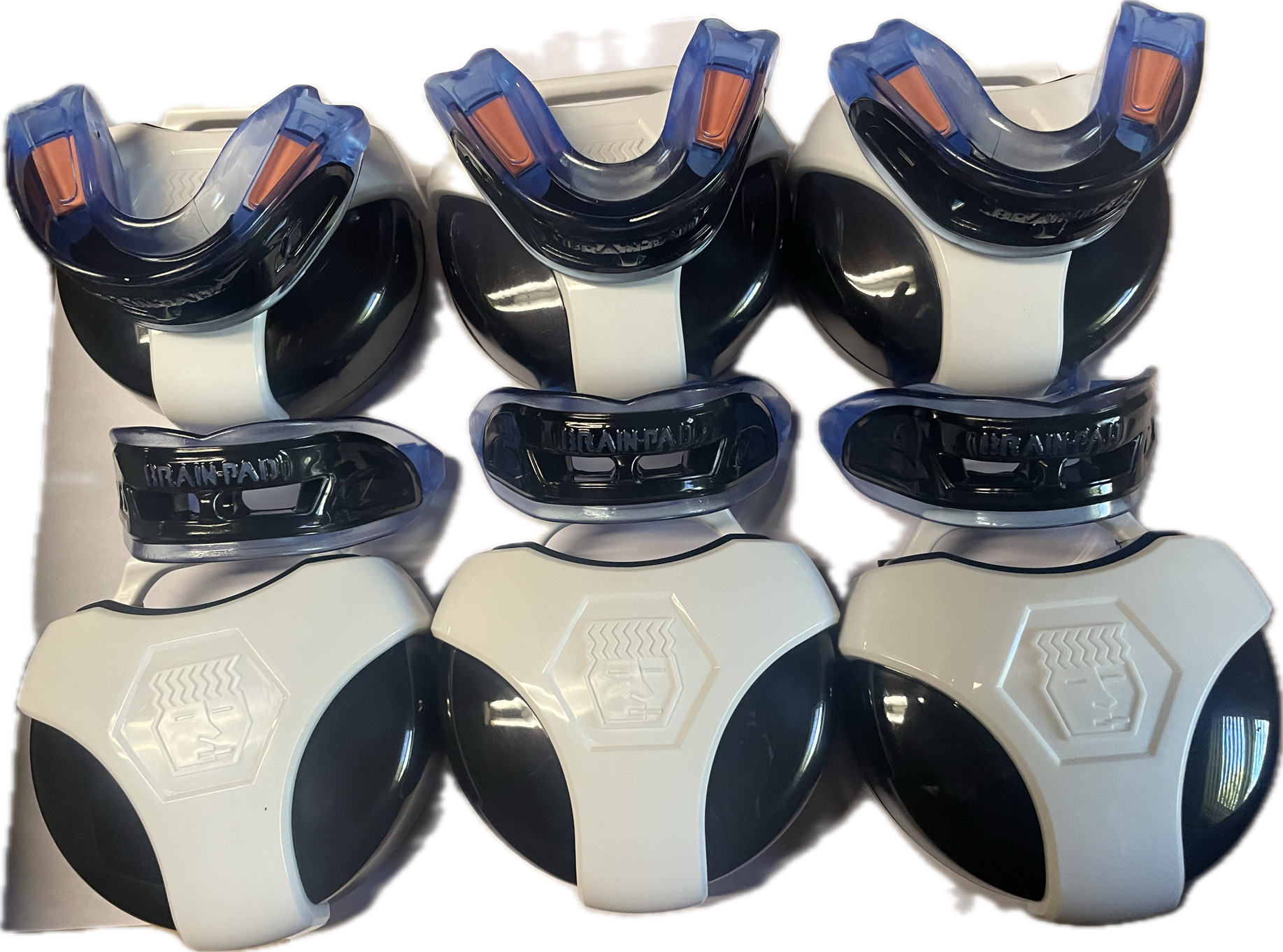 3XSWP SIX Pack with carrying case: Brain Pads